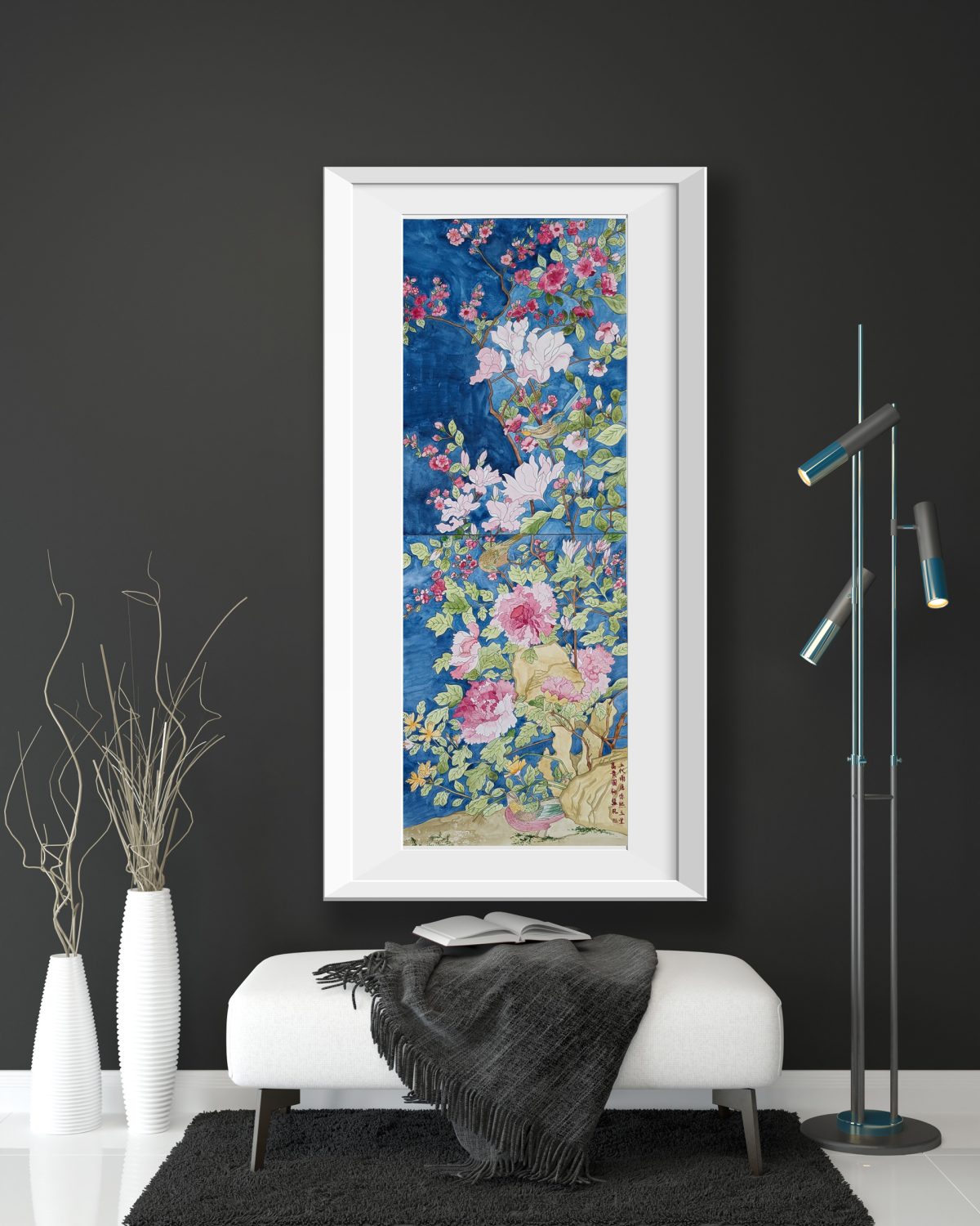 Jade Hall Wealth and Noble Picture Painted by Xu Xi Southern Tang ...