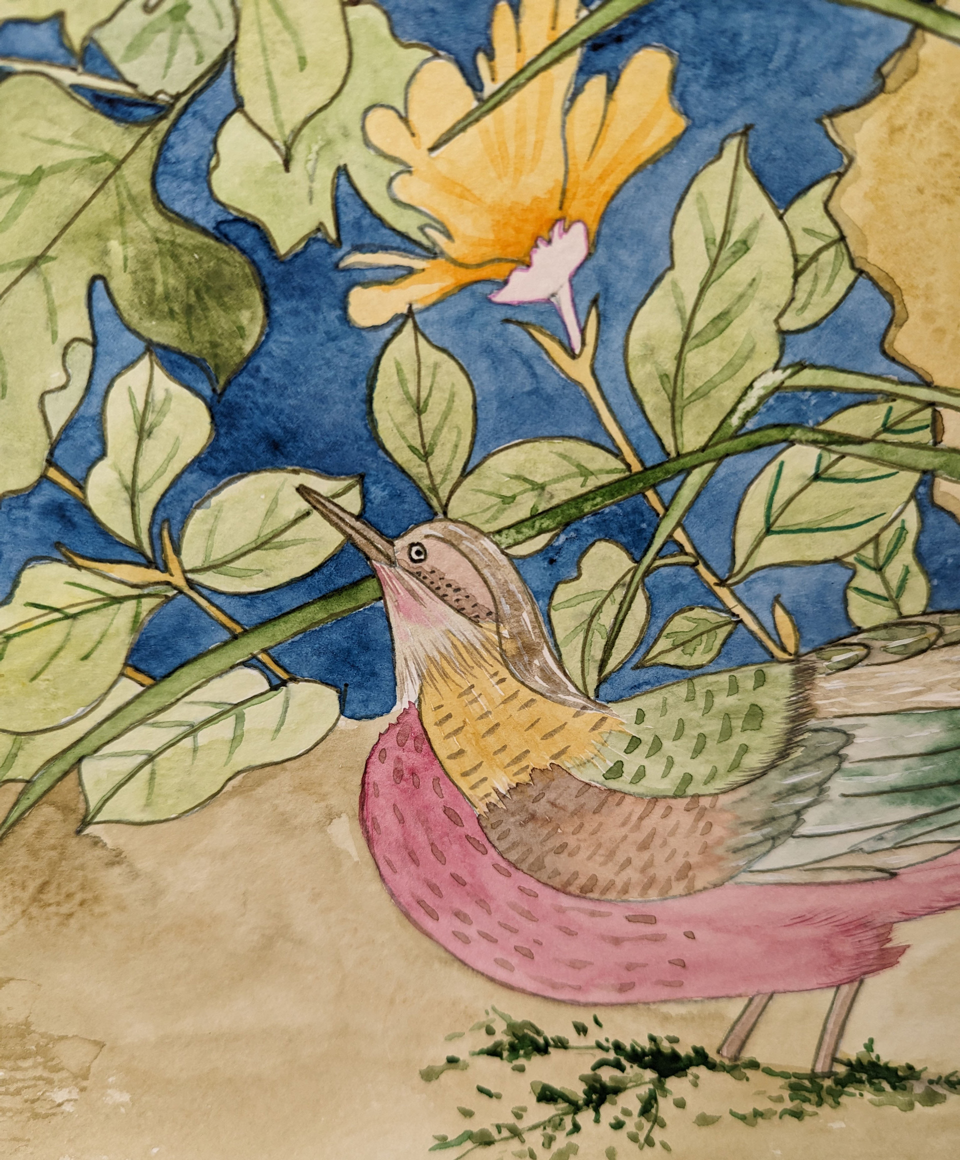 Jade Hall Wealth and Noble Picture Painted by Xu Xi Southern Tang ...