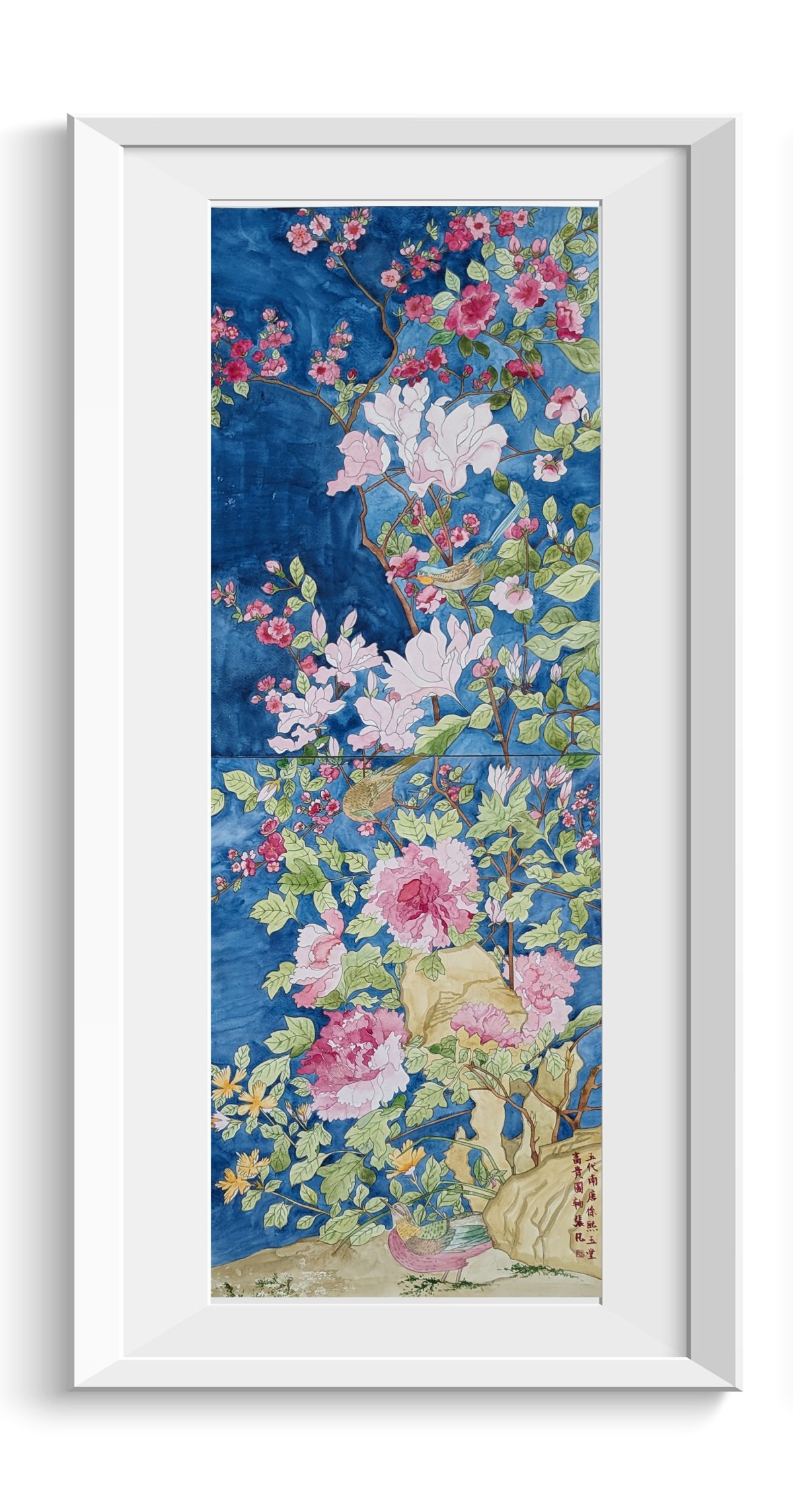 Jade Hall Wealth and Noble Picture Painted by Xu Xi Southern Tang ...